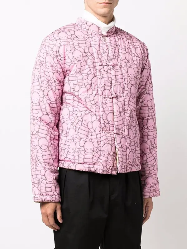 Comme Des Garçons X Kaws Reversible Padded Jacket