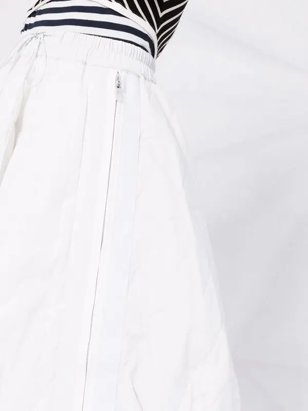 Y3 Asymmetric-hem Midi Skirt