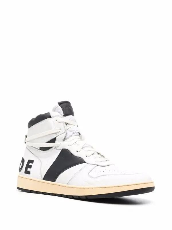 Rhude High-top Trainers - White