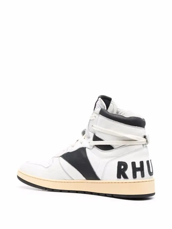 Rhude High-top Trainers - White