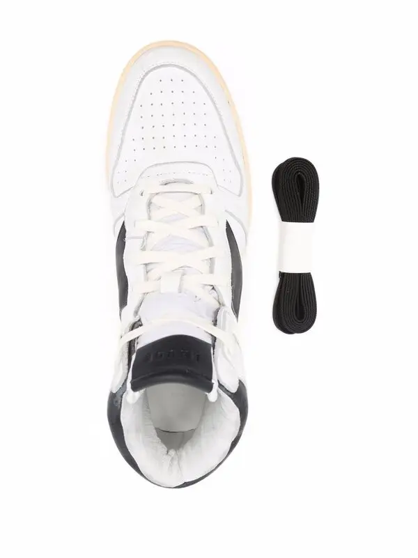 Rhude High-top Trainers - White