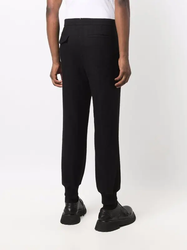 ANN DEMEULEMEESTER Fitted Cuff Wool Trousers