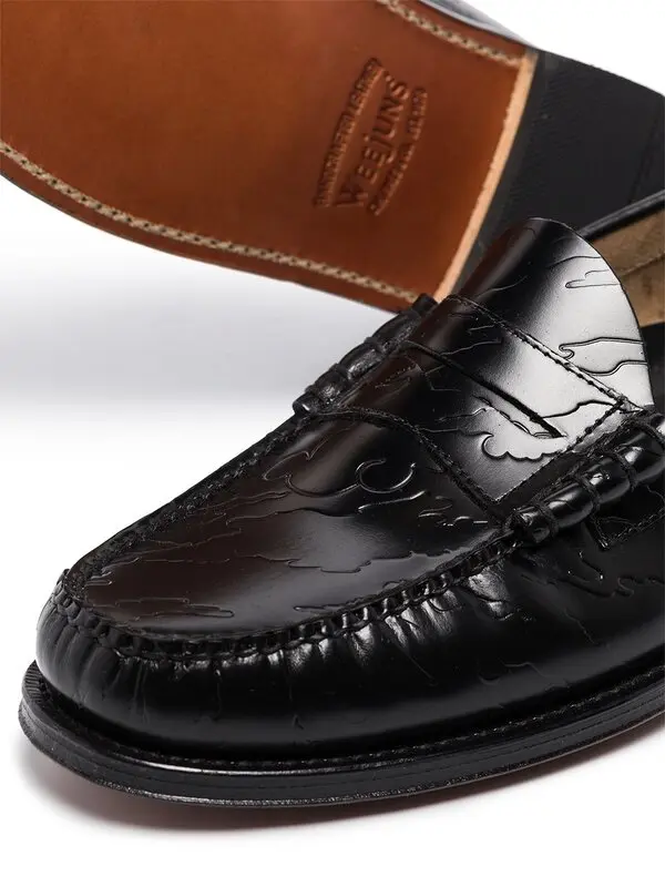 G.H.BASS G.h. Bass & Co. X Maharishi Weejun Larson Embossed Loafers