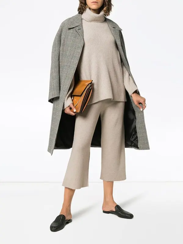 Le Kasha Lisbon Cashmere Roll Neck Jumper - Neutrals