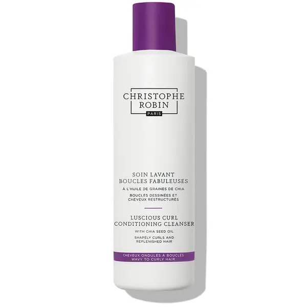 Christophe Robin Luscious Curl Conditioning Cleanser With Chia Seed Oil 250ml - One-color