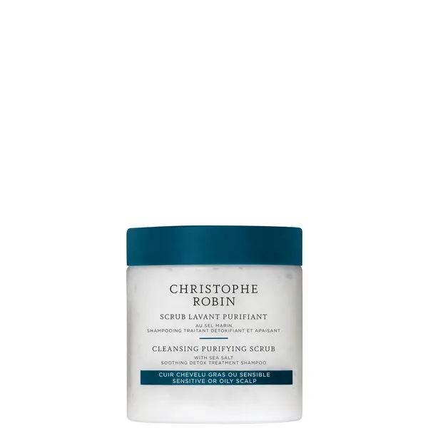 Christophe Robin Cleansing Purifying Scrub With Sea Salt 75ml - One-color