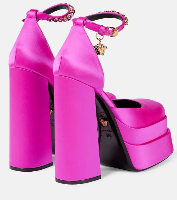 Versace Medusa Aevitas Platform Pumps
