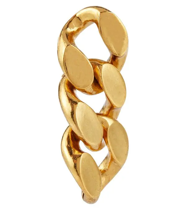 Oscar De La Renta Single Chain Earring
