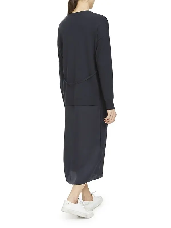 layered sheath dress Shibon Layered Mesh Dress Black / XS by Project Social T