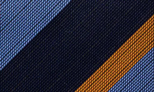 CUFFLINKS, INC. Striped Neck Tie - Blue
