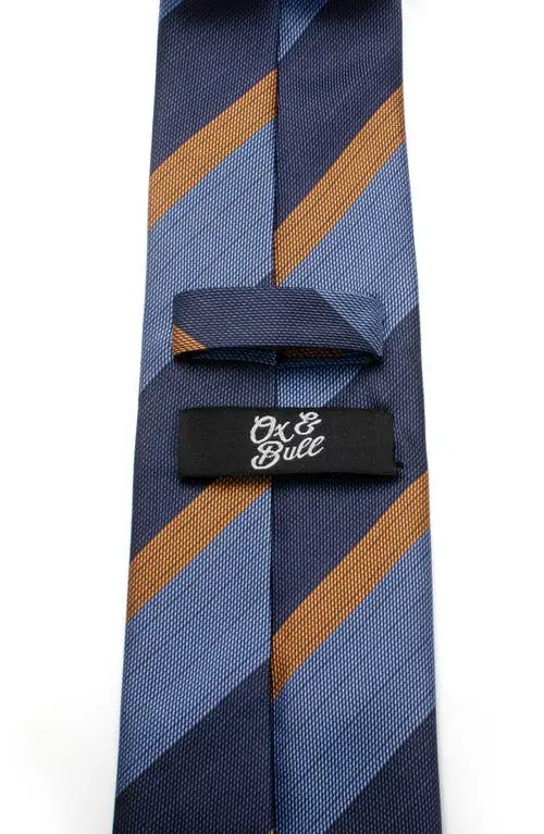 CUFFLINKS, INC. Striped Neck Tie - Blue