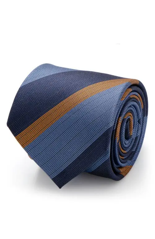 CUFFLINKS, INC. Striped Neck Tie - Blue