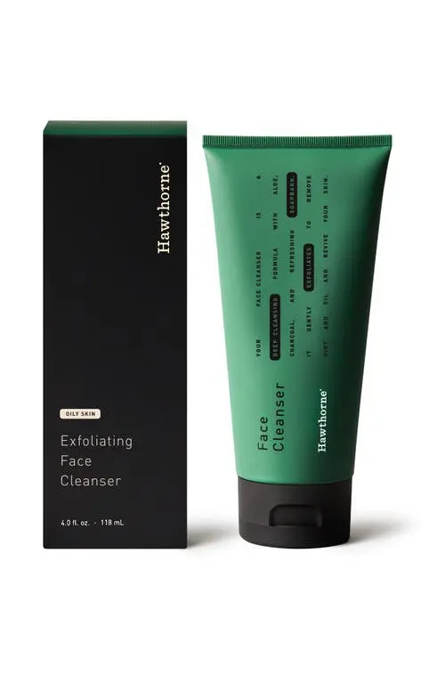 Hawthorne Exfoliating Face Cleanser