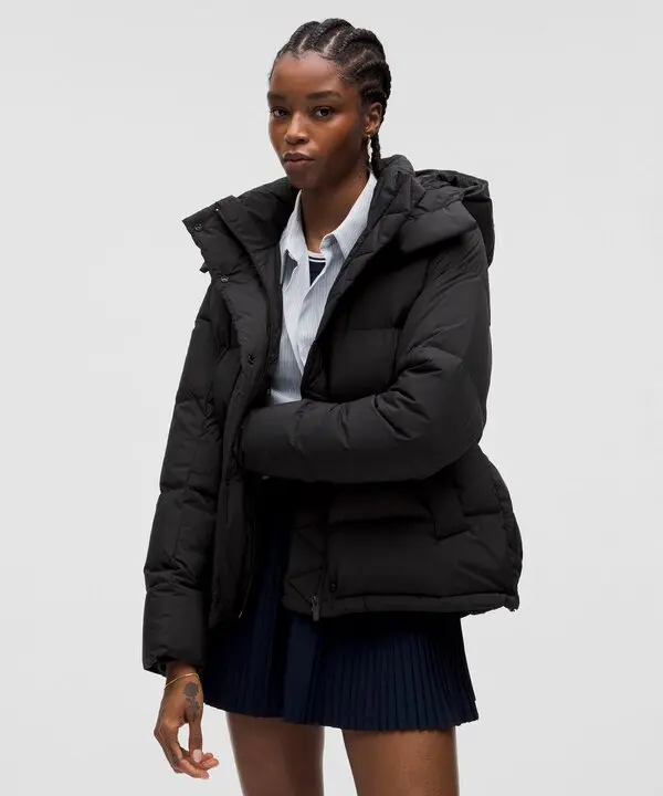 Lululemon Wunder Puff 600-down-fill Jacket - Black