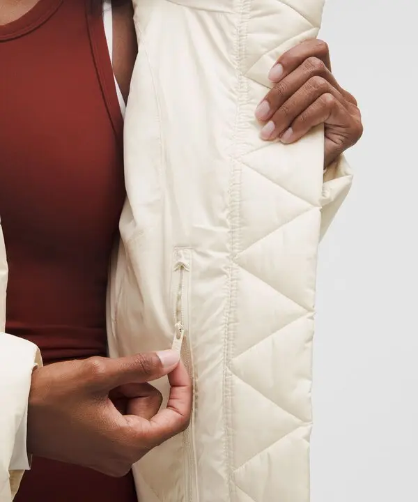 Lululemon Wunder Puff 600-down-fill Jacket - Light Ivory