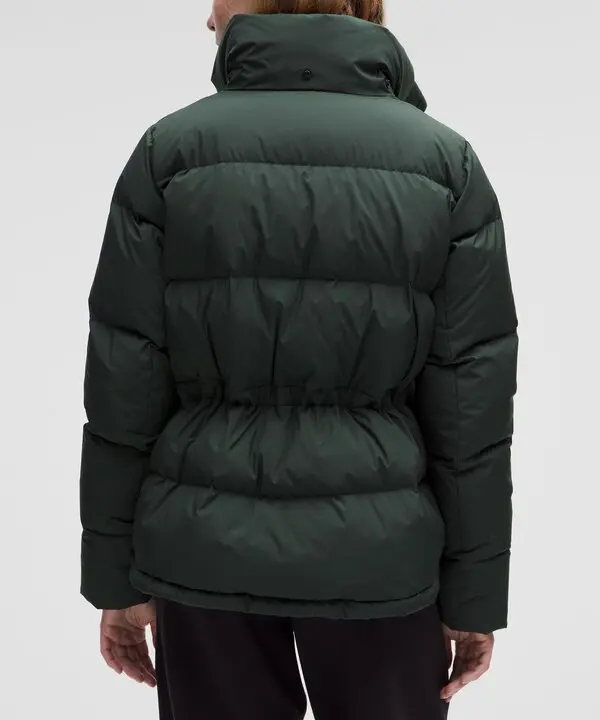 Lululemon Wunder Puff 600-down-fill Jacket - Rainforest Green/green Dream