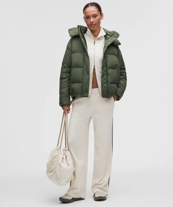 Lululemon Wunder Puff 600-down-fill Jacket - Sassy Sage