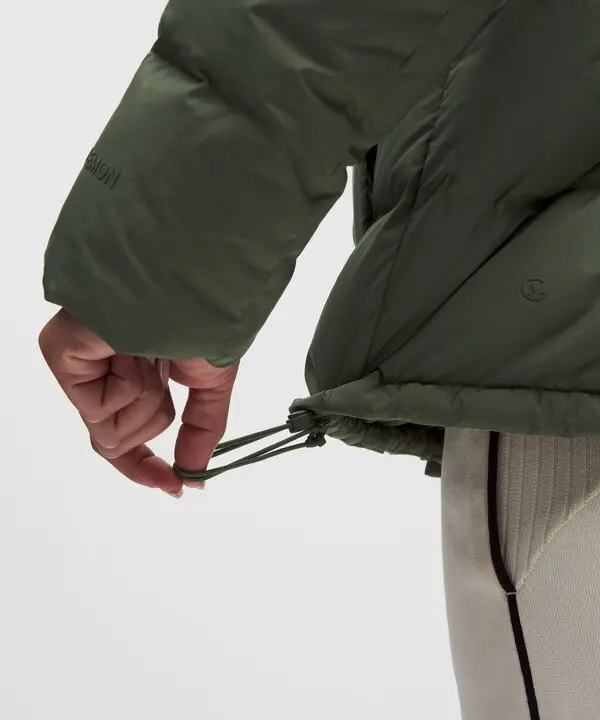 Lululemon Wunder Puff 600-down-fill Jacket - Sassy Sage