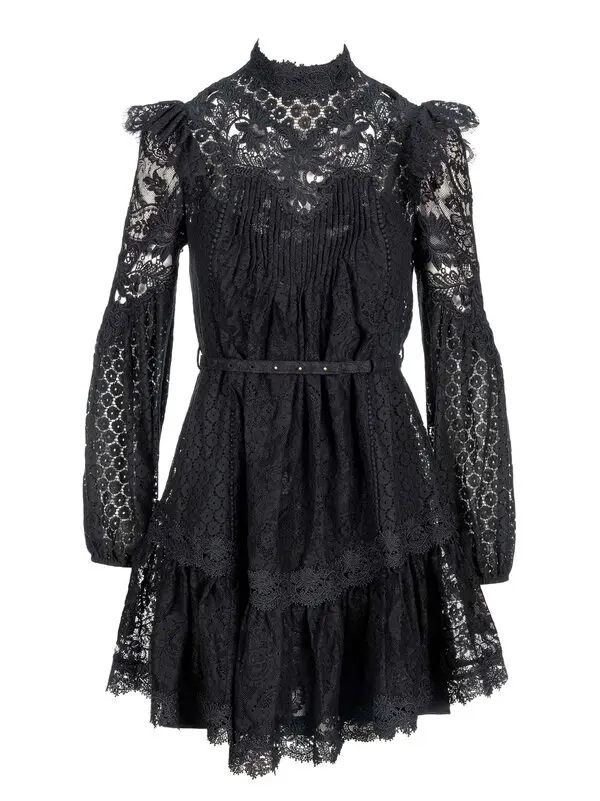 black mini dress vacation Fennick Mini Dress in XXS main image 1