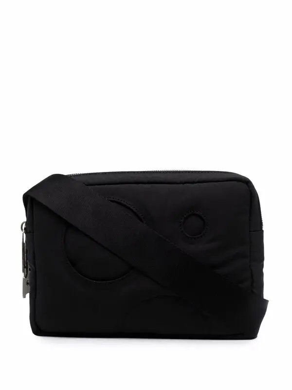 Off-White Top-zip Belt Bag - Black