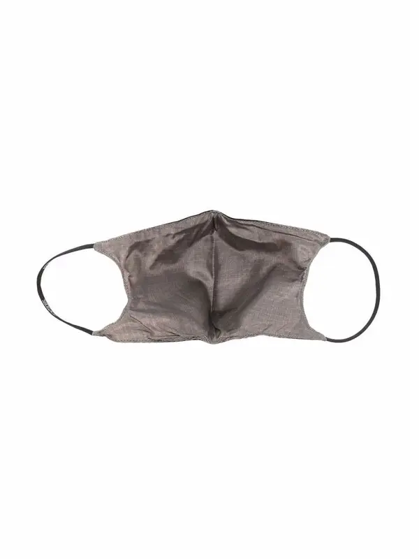 Off-White Swimm Logo-print Face Mask - Black