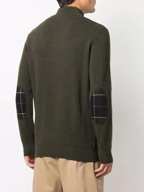 Barbour Zip-up Wool Jumper