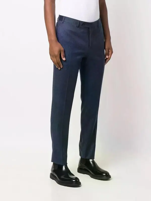 Canali Wool Tailored Trousers