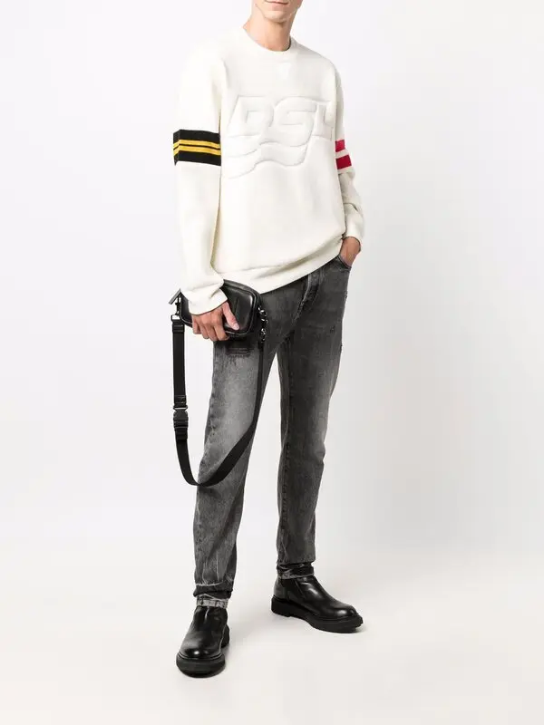 DIESEL® Debossed Logo Jumper