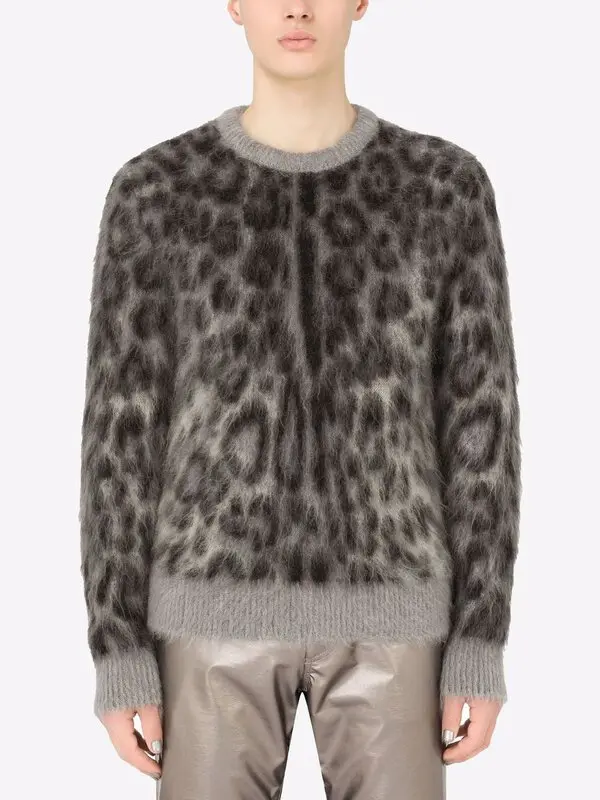 Dolce & Gabbana Leopard-print Jumper