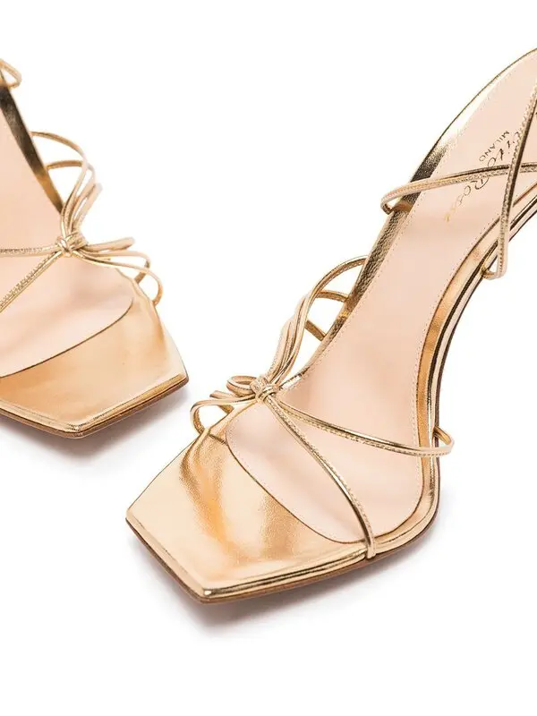 GIANVITO ROSSI Sylvie 105mm Lace-up Sandals
