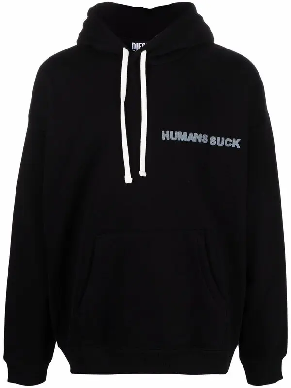 DIESEL® Slogan-print Hoodie