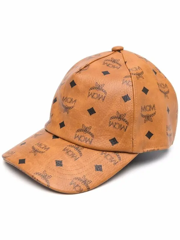 MCM Brown Visetos Adjustable Unisex Cap One Size Classic Cap in Visetos Brown | MCM ®US main image 4