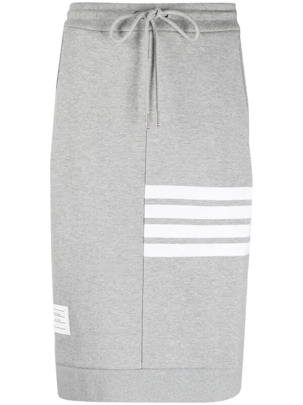 Thom Browne 4-bar Fitted Skirt