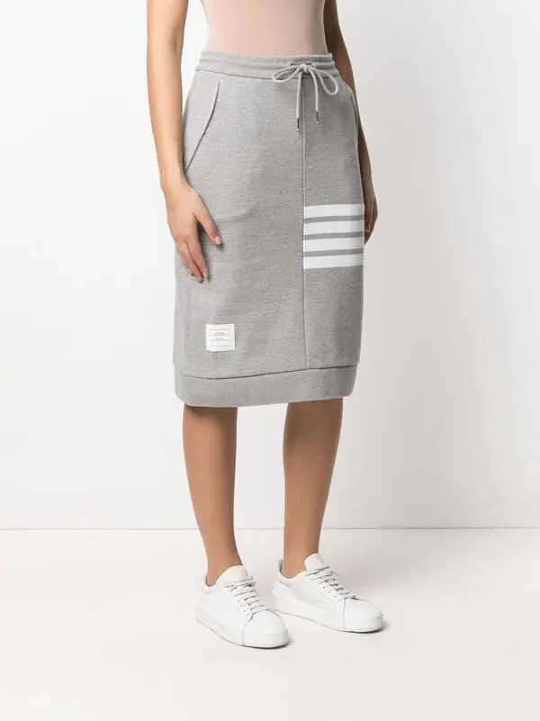 Thom Browne 4-bar Fitted Skirt