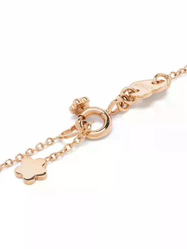 Pasquale Bruni 18kt Rose Gold Carnelian And Diamond Bracelet - Pink