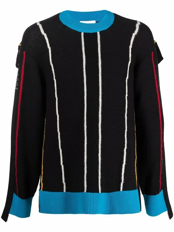 AMBUSH Fold-detail Knitted Jumper
