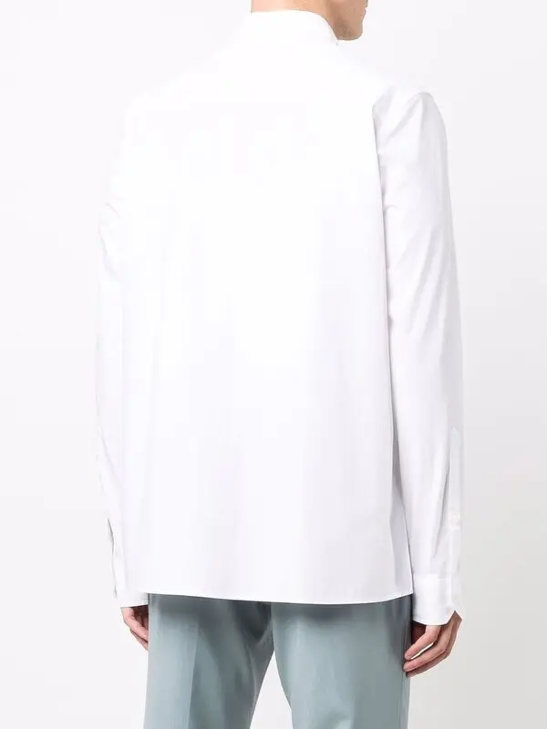 Valentino Garavani Spread-collar Cotton-poplin Shirt