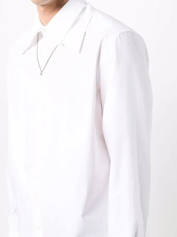 Valentino Garavani Spread-collar Cotton-poplin Shirt