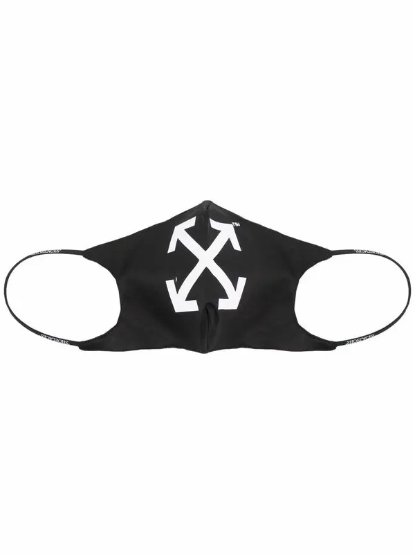 Off-White Arrows Face Mask - Black