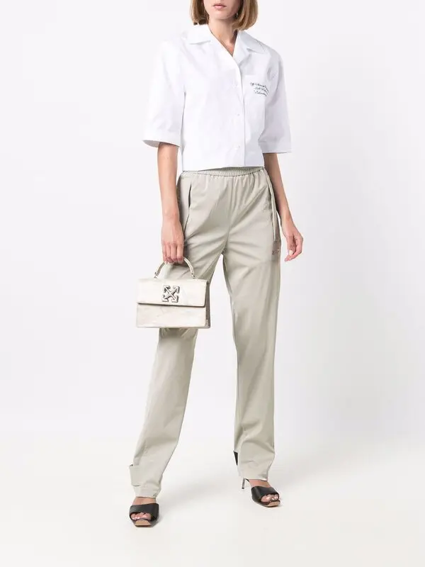 Off-White Poplin Bowling Shirt