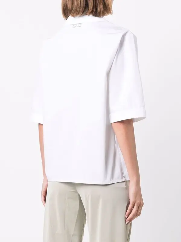 Off-White Poplin Bowling Shirt