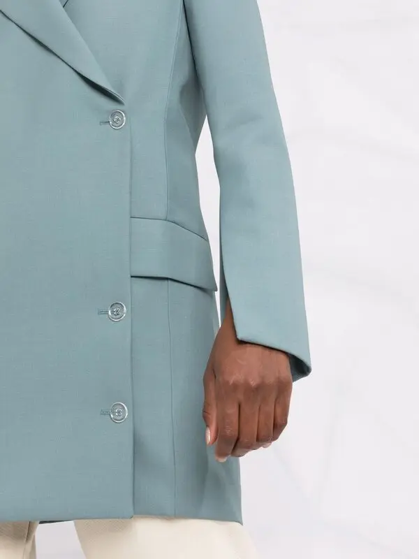 Off-White Cardbox Wrap Blazer