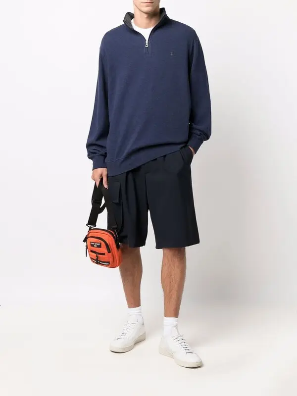 Polo Ralph Lauren Polo Pony-embroidered Jersey Sweatshirt - Blue