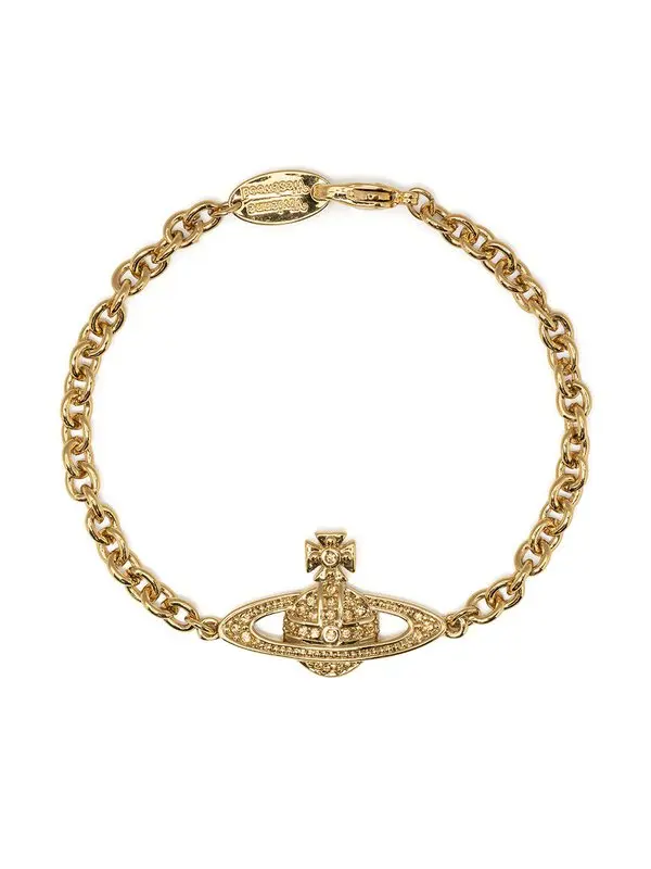 VIVIENNE WESTWOOD Mini Bas Relief Chain Bracelet