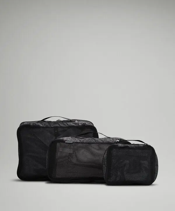 Lululemon Travel Packing Cubes - Black