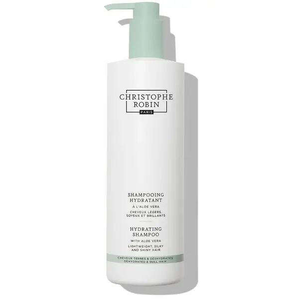 Christophe Robin Hydrating Shampoo With Aloe Vera 500ml - One-color