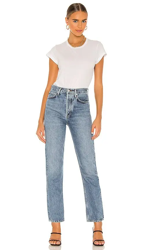 AGOLDE 90's Pinch Waist In Blue - Navigate