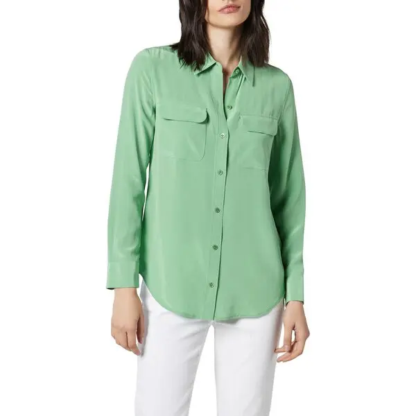 Equipment Signature Silk Shirt