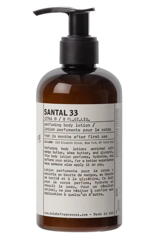 Le Labo Santal 33 Body Lotion - No Color