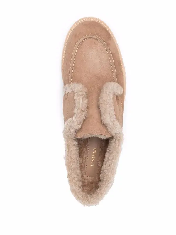 LE SILLA Yacht Suede Loafers
